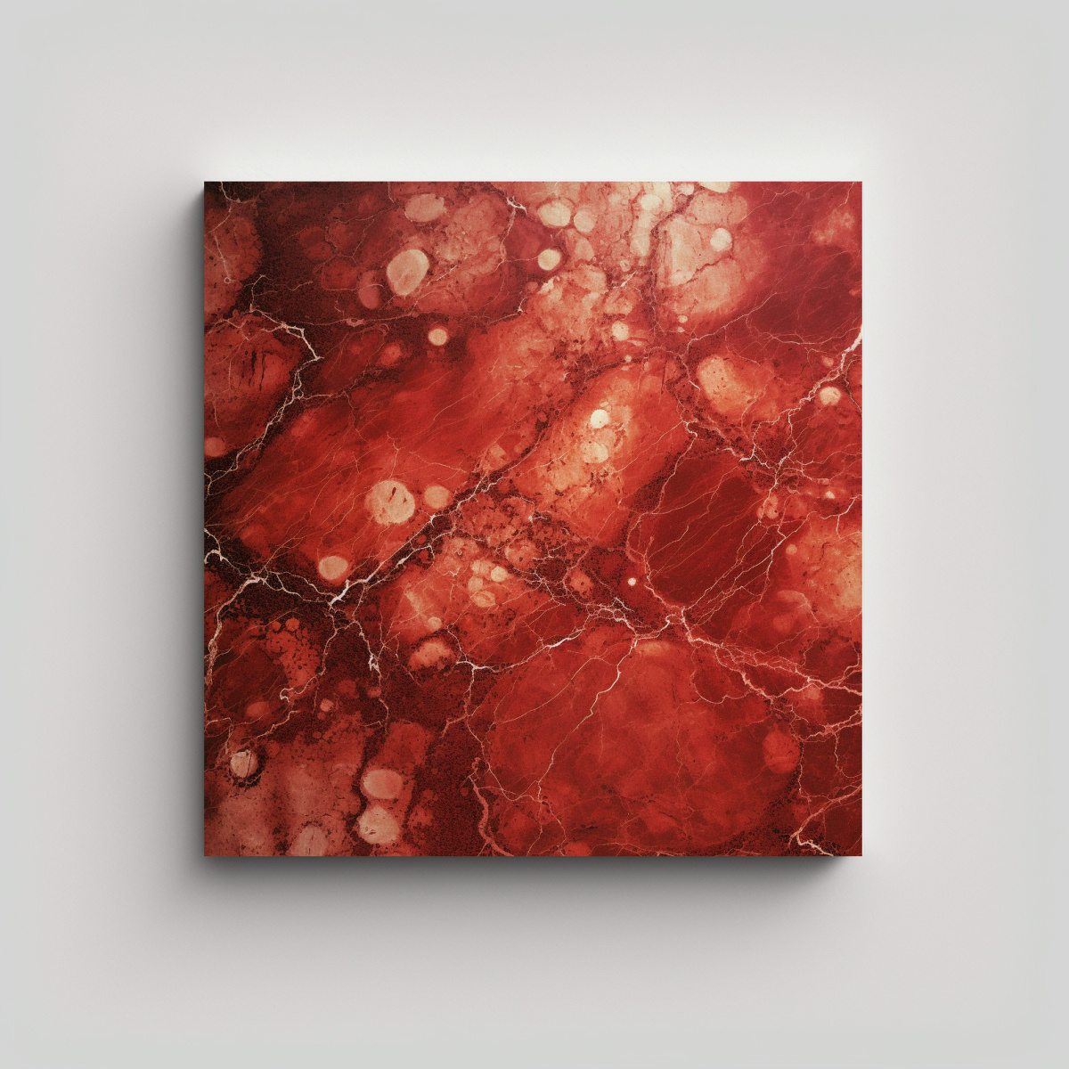 Cuadro Textura Mármol Rojo - DecoCuadros