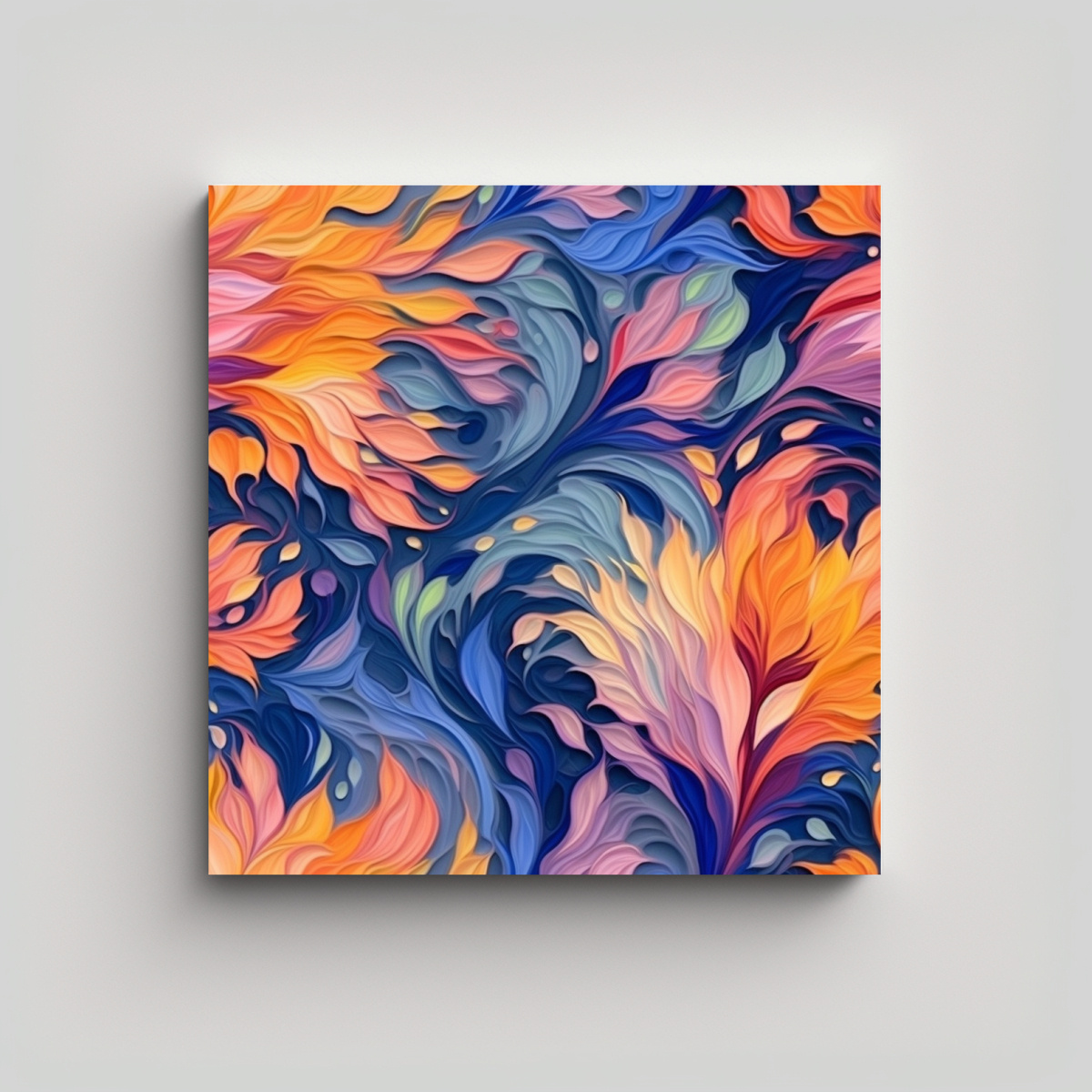 Cuadro Decorativo Abstracto Floral 4K - Alta Calidad Y Precios Bajos En ...