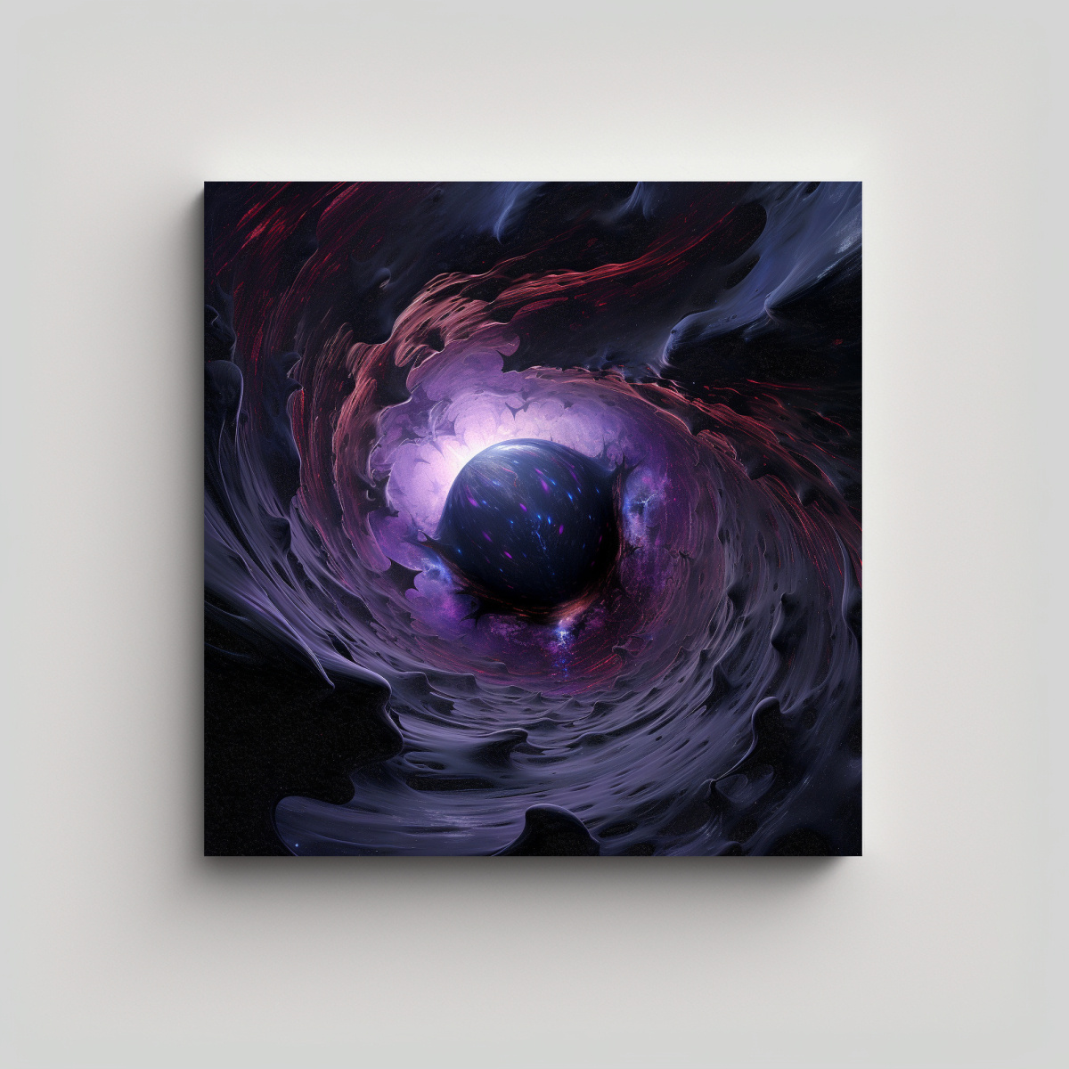 Cuadro Inspiración Planetaria: Agujero Negro Devorando Planetas ...