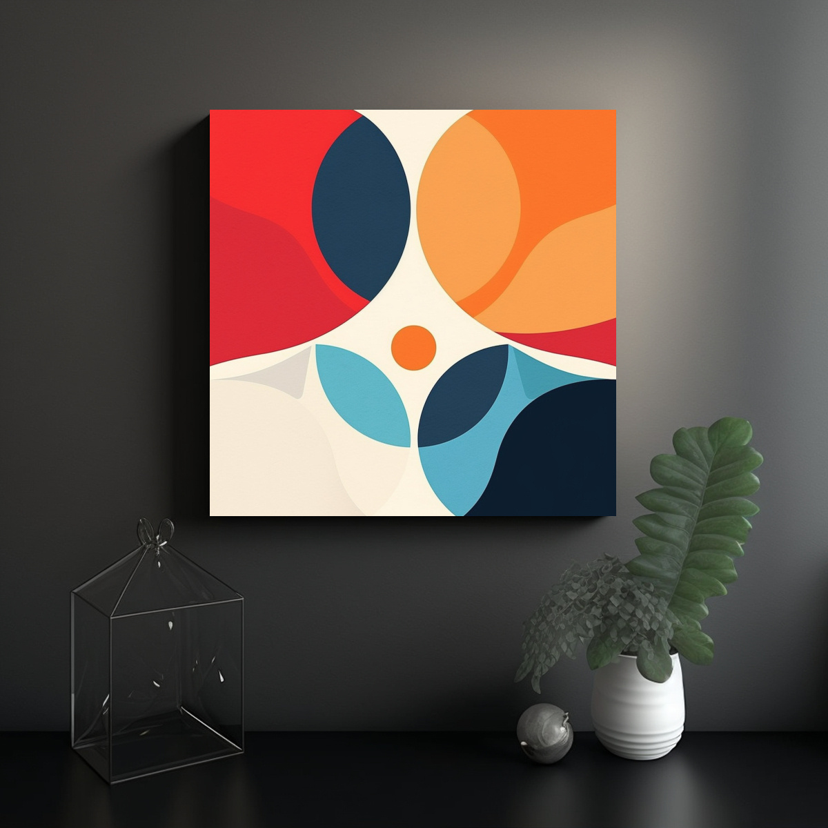 Cuadro Minimalista Equilibrio Visual - DecoCuadros