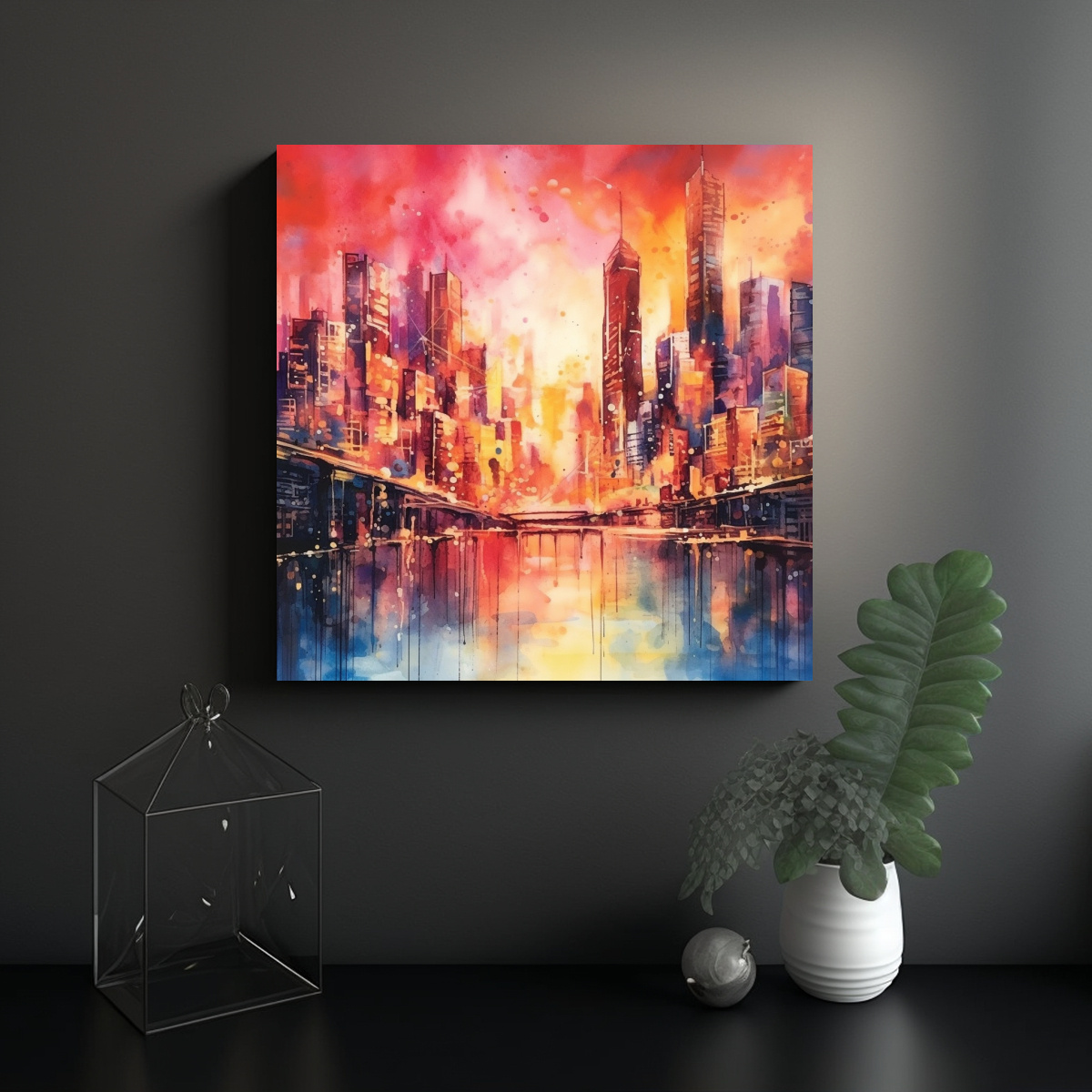 Cuadro Moderno Minimalista: Tu Visión Del Mundo En Decoración - DecoCuadros