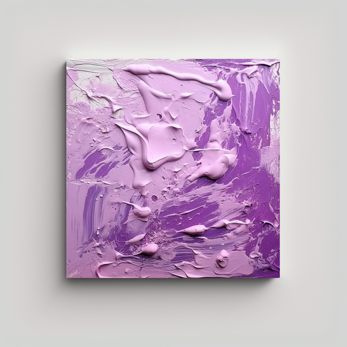 Cuadro Decorativo Lila Morado Azul Marino Claro Beige Gris - Decocuadros