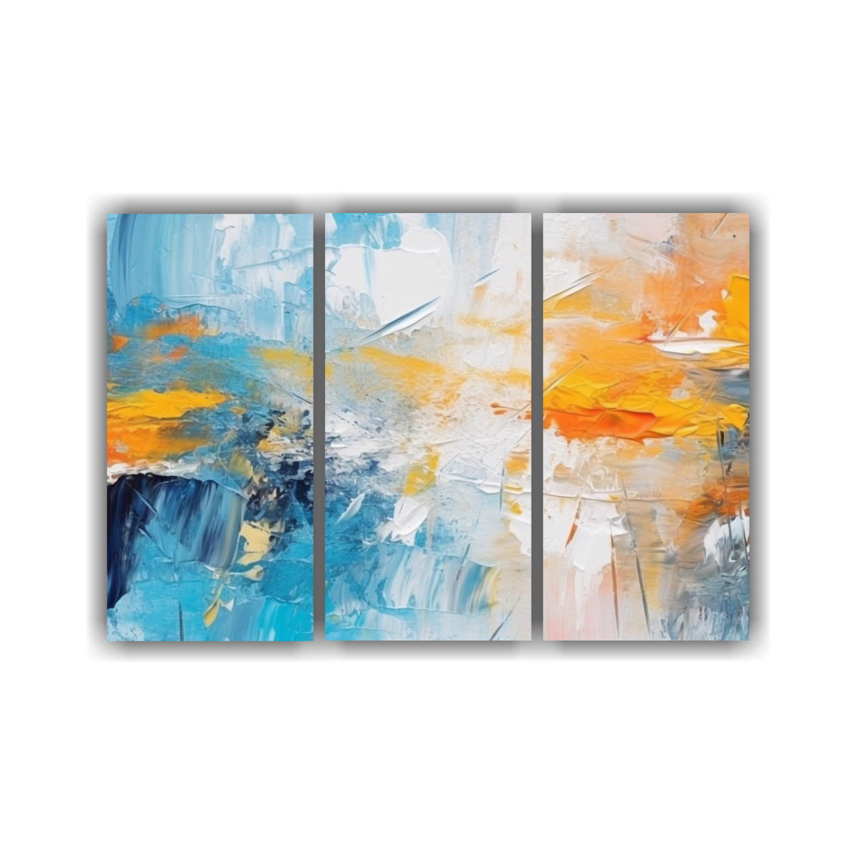 Cuadros Abstractos Modernos Coloridos Para Decoración De Comedor ...