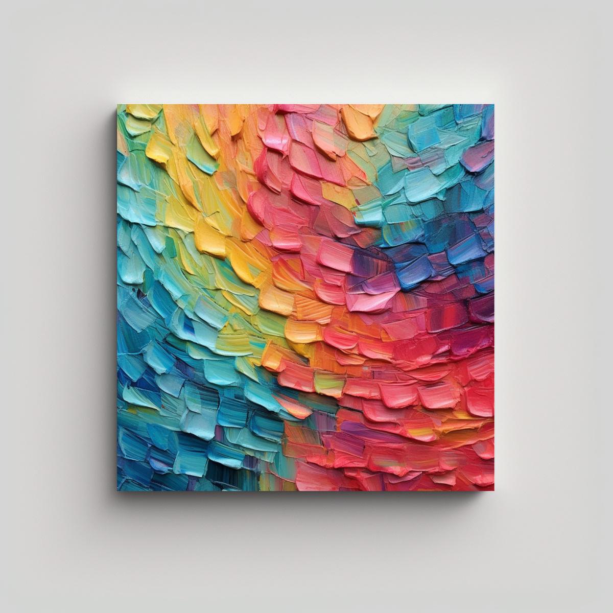 Cuadros Decorativos Con Texturas Coloridas En Tela Canvas - DecoCuadros