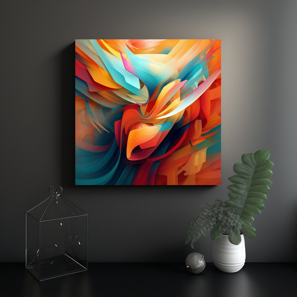 Cuadros Decorativos Abstractos En Lienzo - DecoCuadros