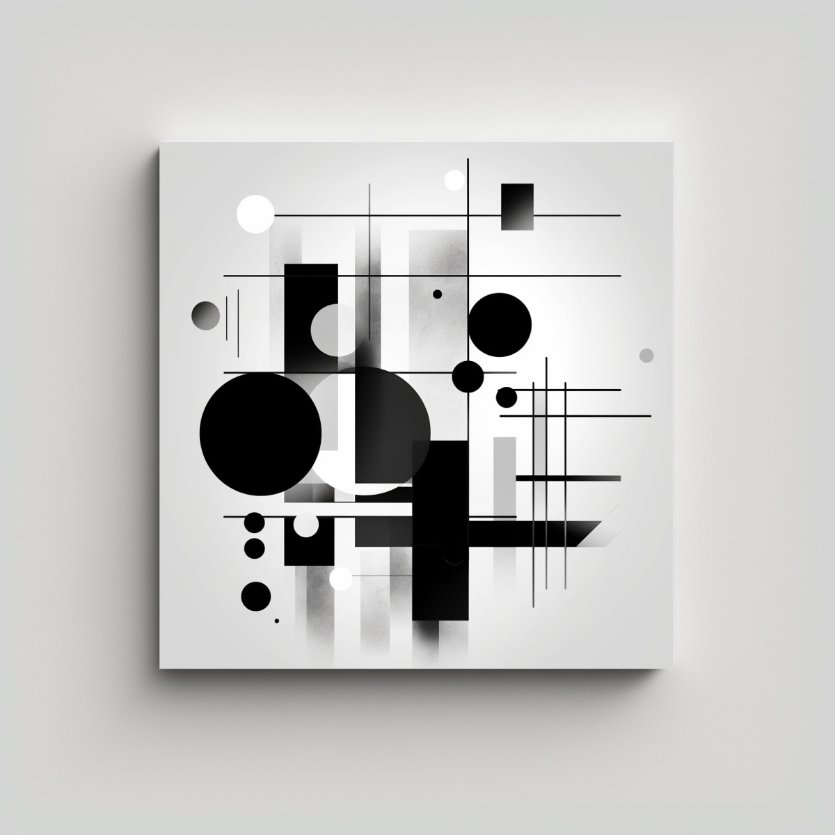 Cuadros Modernos Coloridos En Blanco Y Negro - Compra Online En DecoCuadros