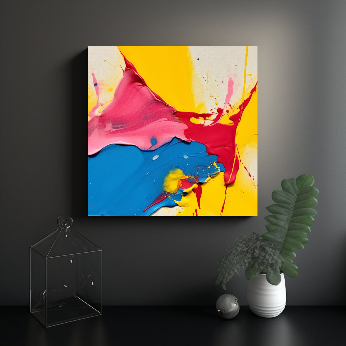 Cuadro Decorativo Minimalista: Arte De Pared Moderno - Decocuadros