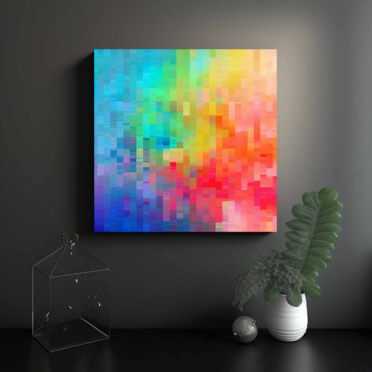 Cuadro Decorativo Vibrante En Tela De Alta Calidad - DecoCuadros