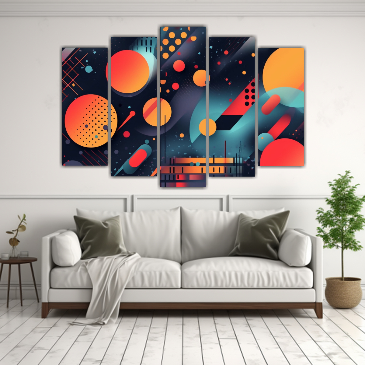 Set 5 Composiciones Vanguardia Poder | Cuadros Decorativos - DecoCuadros