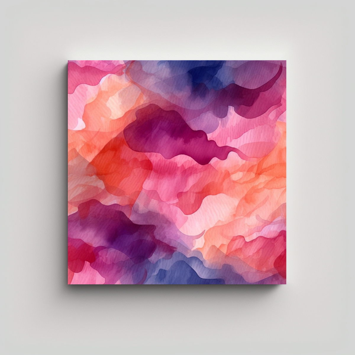 Cuadro Decorativo Abstracto Naranja - Compra Online En DecoCuadros