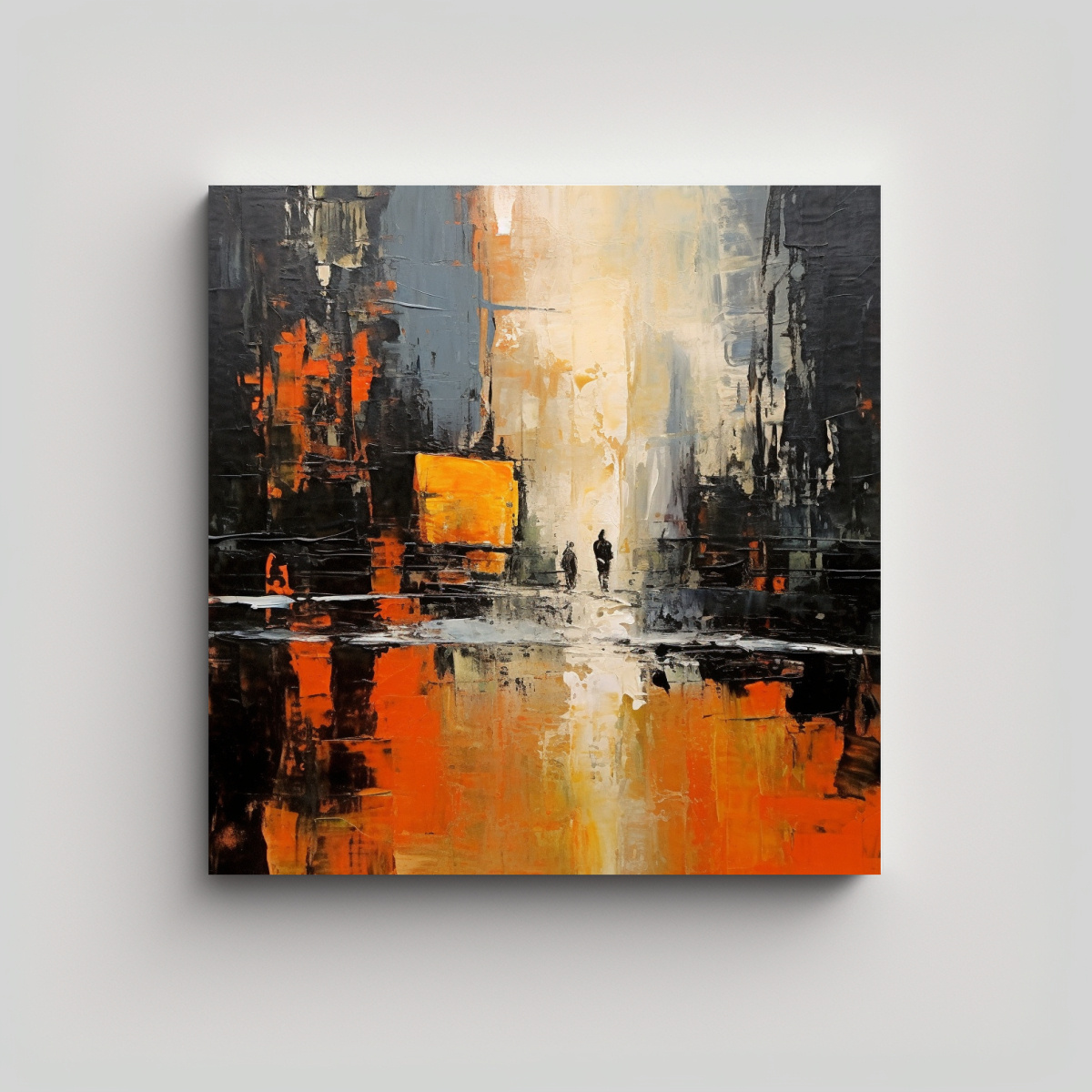 Cuadro Decorativo Abstracto Al Estilo Estilo óleo - DecoCuadros