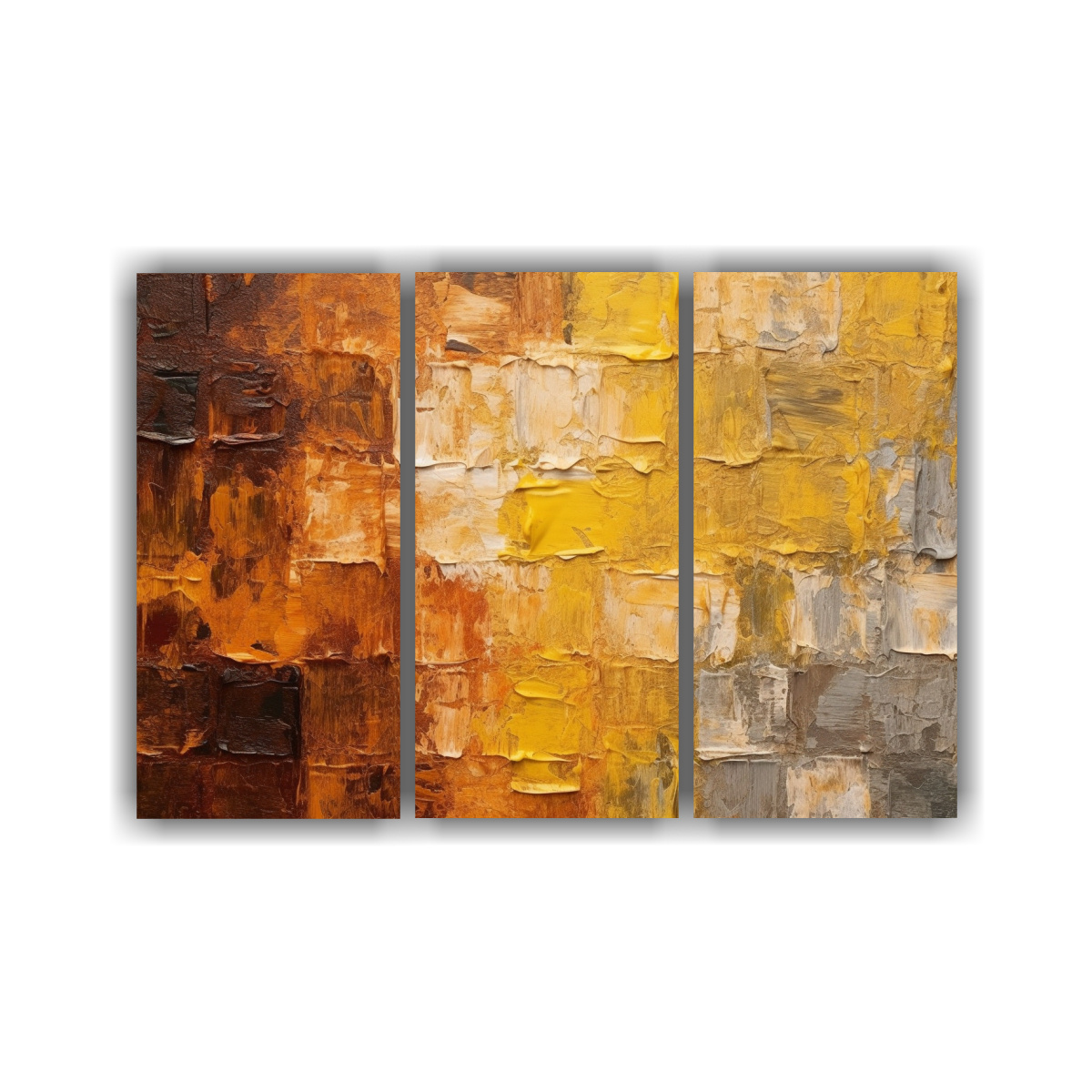 Cuadro Abstracto Estilo óleo Impasto Estilo Agradecimiento - Decocuadros