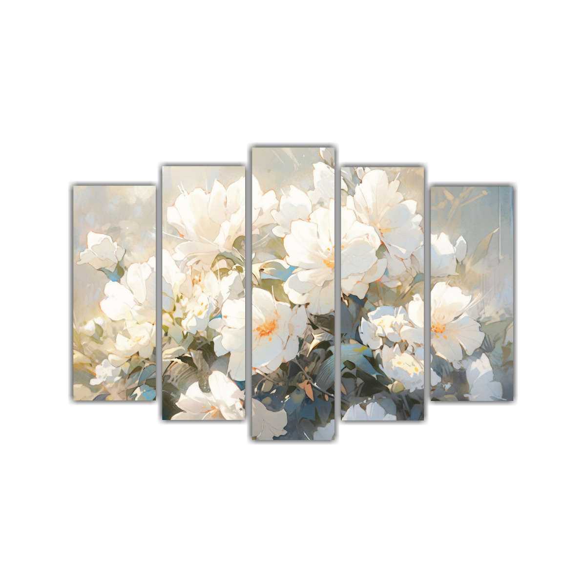 Cuadro Floral En Lienzo De Alta Calidad Y Luminosidad A - DecoCuadros