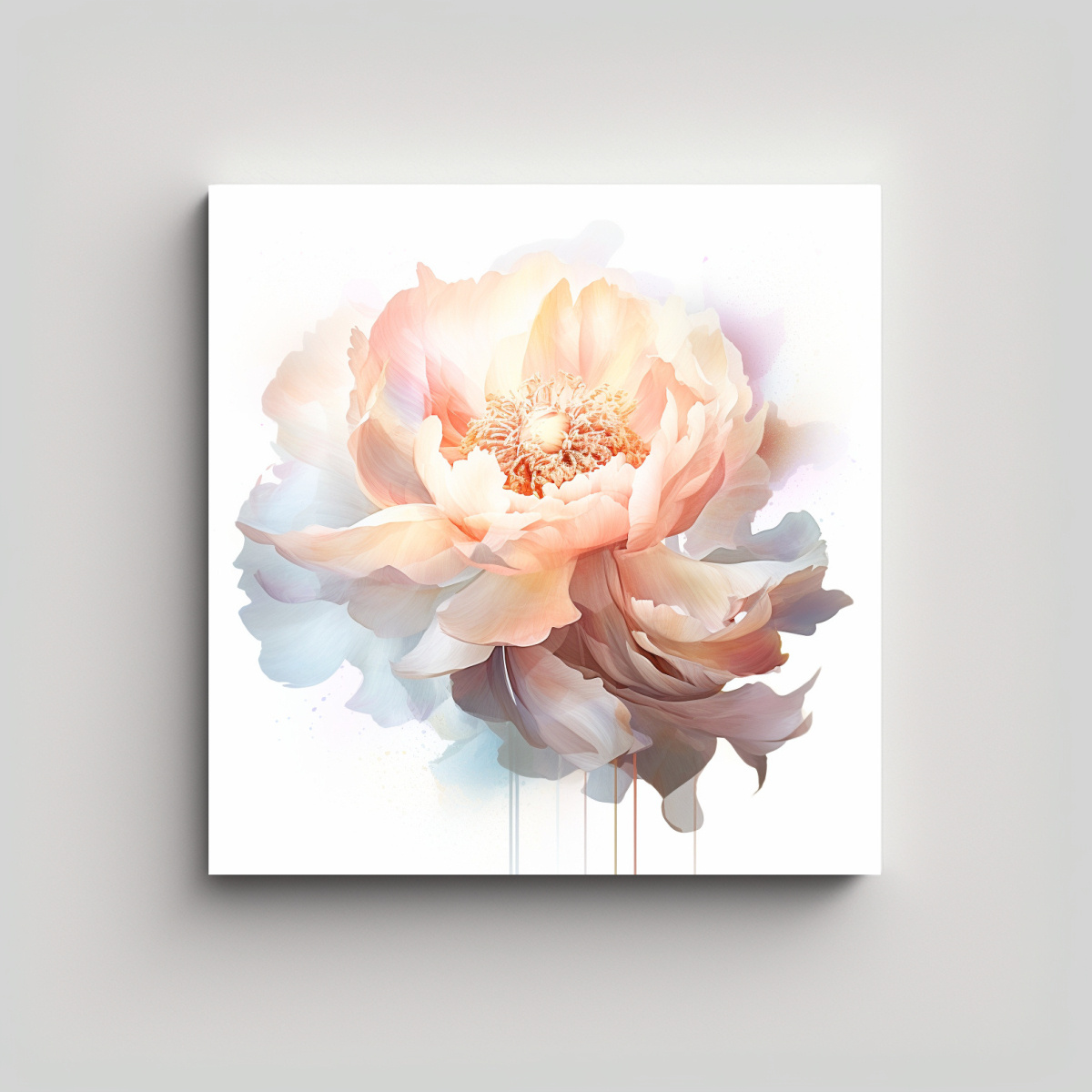 Cuadro Decorativo De Peonías Estilo Candelabro: Arte Innovador - Decocuadros