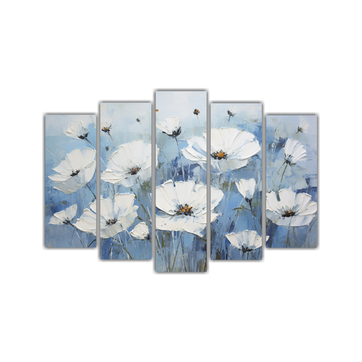 Cuadro Floral Surrealista En Lienzo De Alta Calidad - DecoCuadros