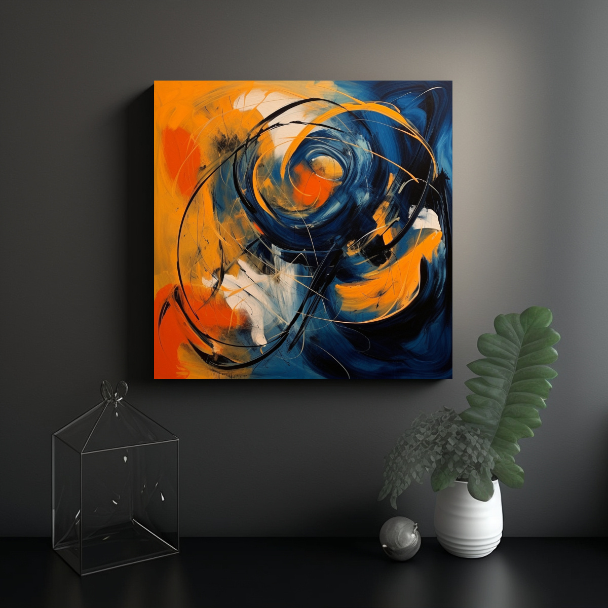 Cuadros Decorativos Speedpainting Realismo Cartoon Pastel - Decocuadros