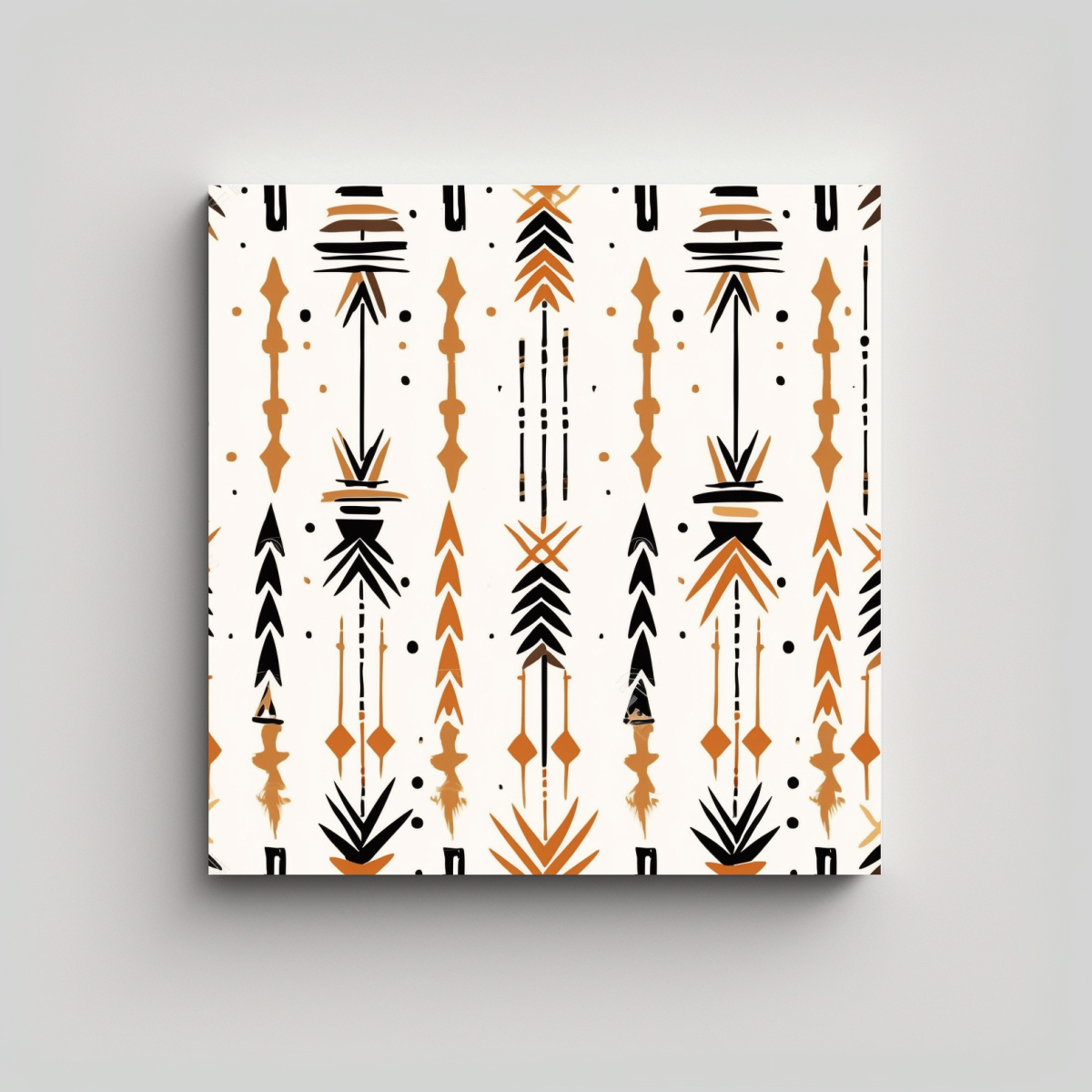 Cuadro Decorativo Boho Tribal En Lienzo Luminoso - DecoCuadros