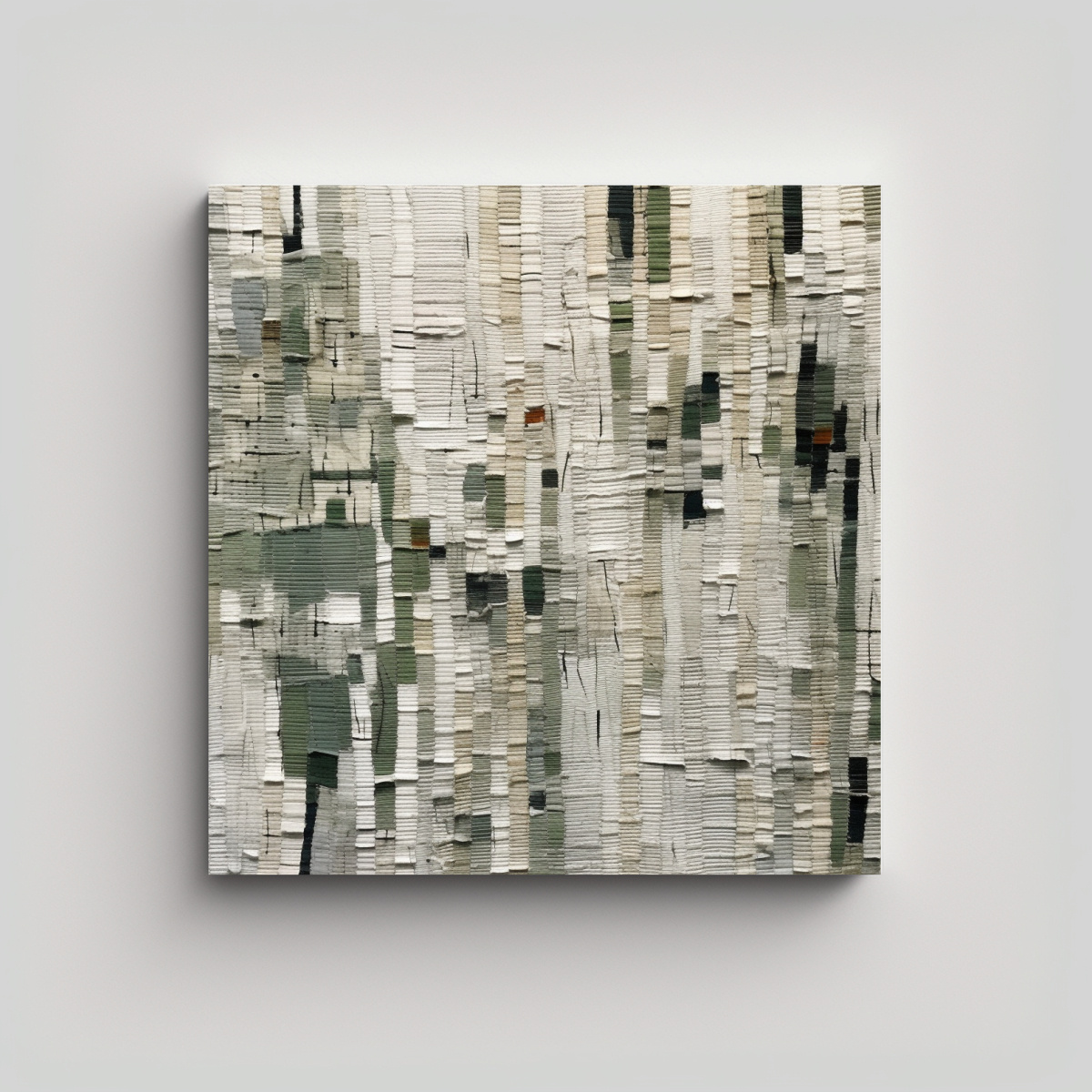 Venta Cuadro Minimalista Bordado Textil - DecoCuadros