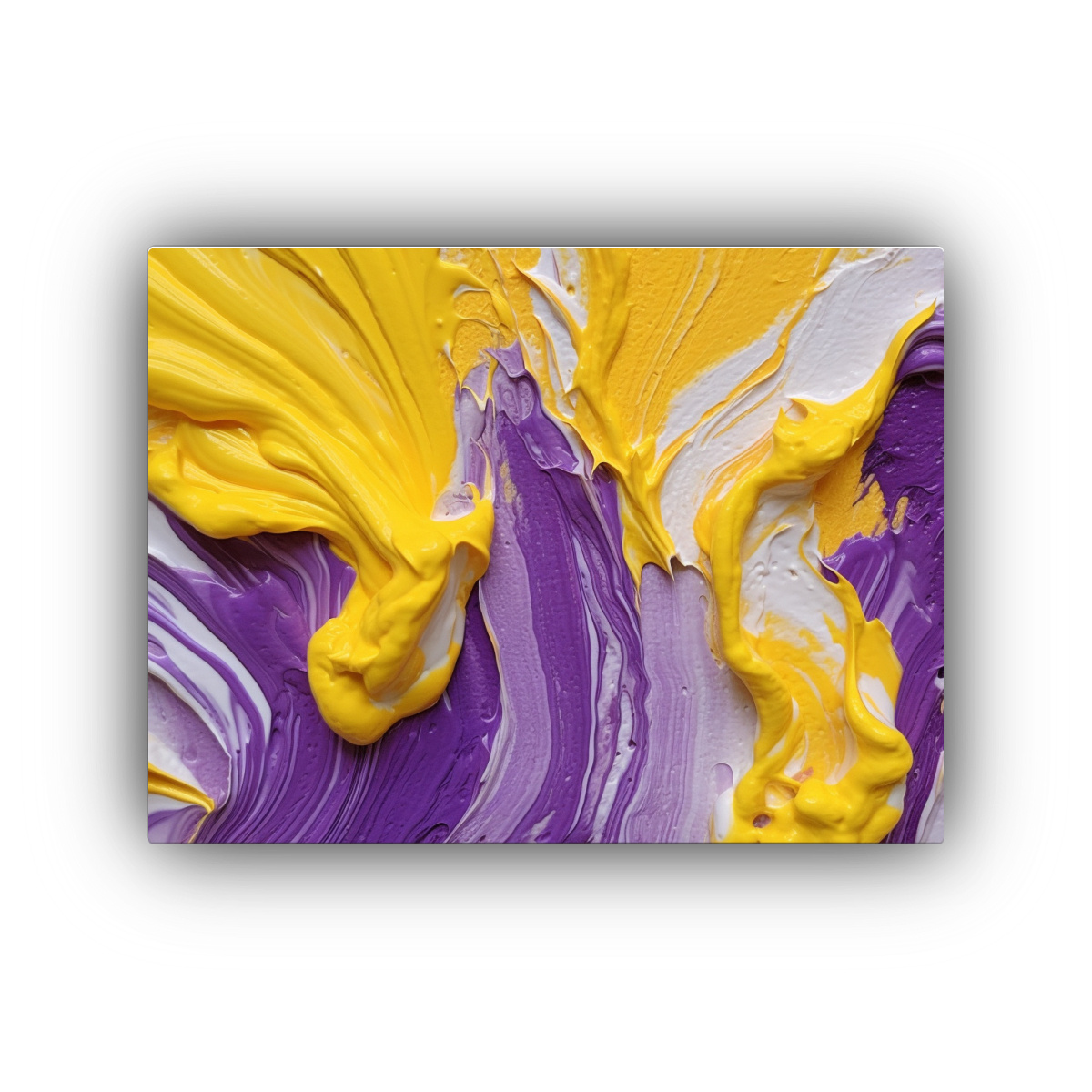 Cuadro Abstracto Poder Luz Orquídea Púrpura 183027 TCX - Compra Online ...