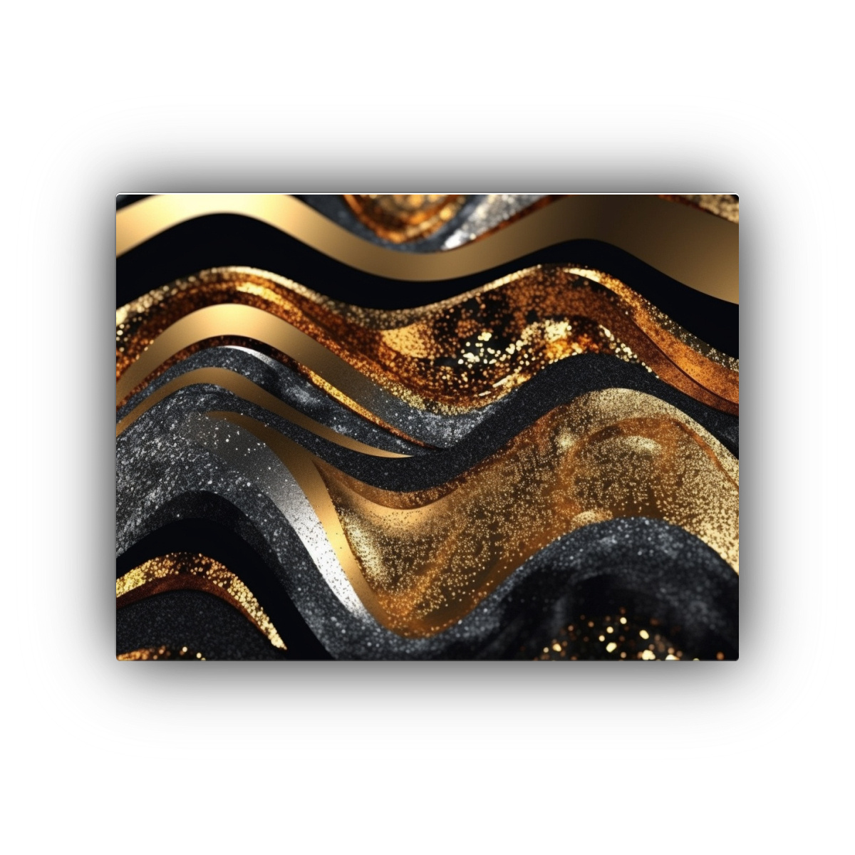 Cuadro Decorativo Abstracto Fusión Tribal En Tela - DecoCuadros