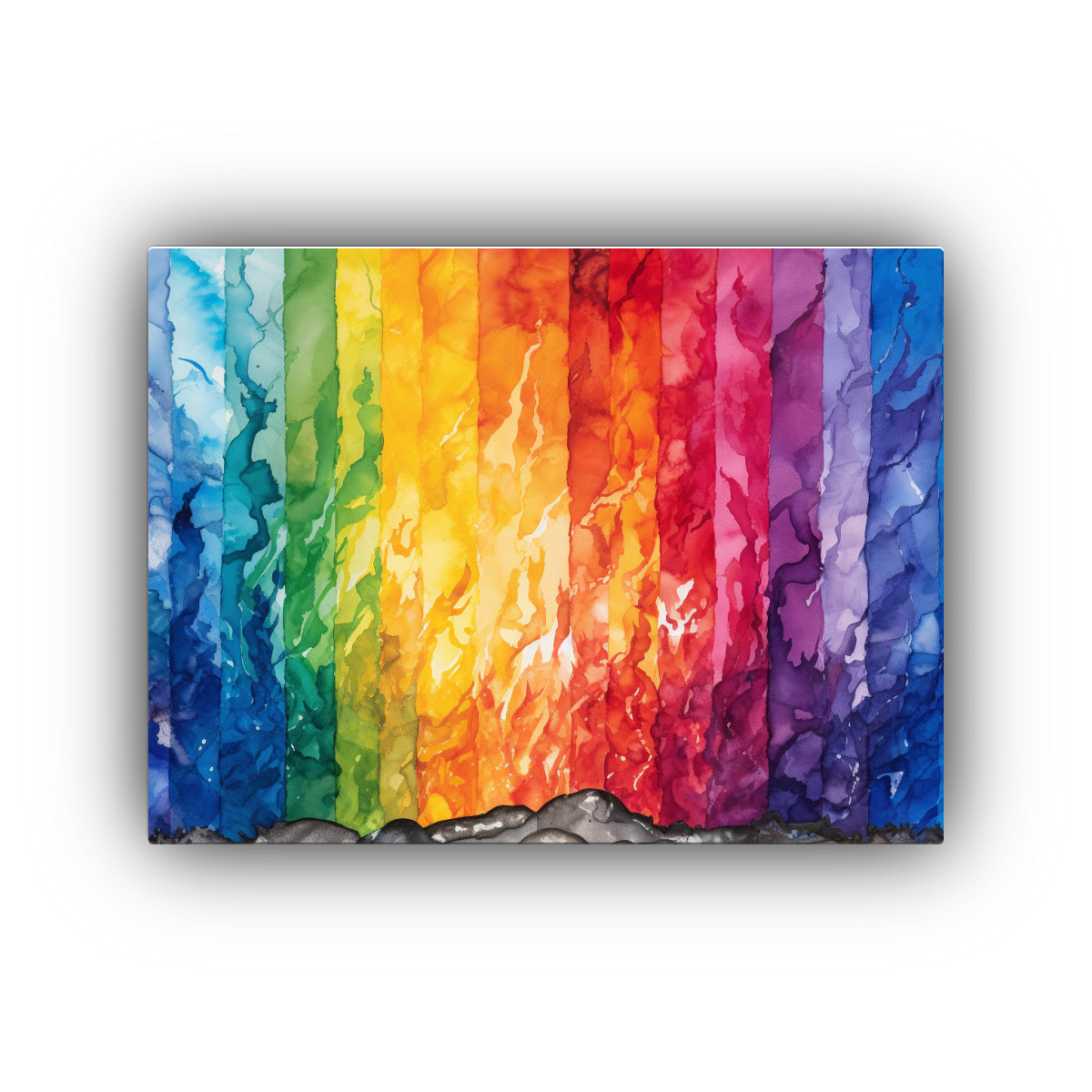Cuadro Decorativo: Iluminando El Mundo Con Colores Vivos - DecoCuadros