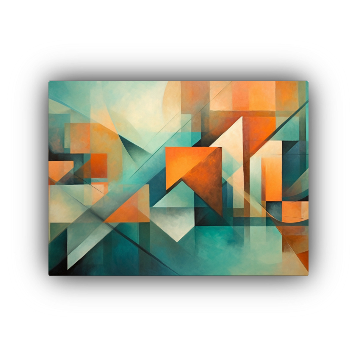 Cuadro Decorativo Abstracto Geométrico - DecoCuadros