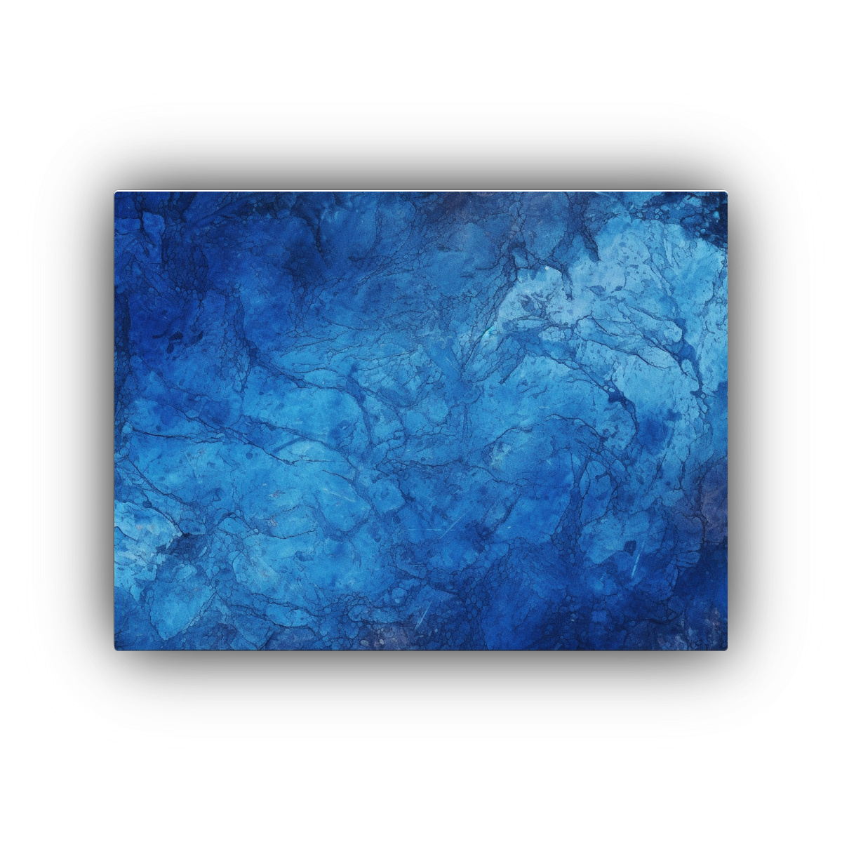 Cuadro Surrealista En Lienzo Azul - Compra Online En DecoCuadros