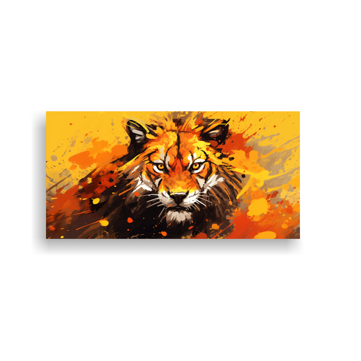 Cuadro Decorativo Arte Pop Neo Animales Legendarios Saffron - Decocuadros