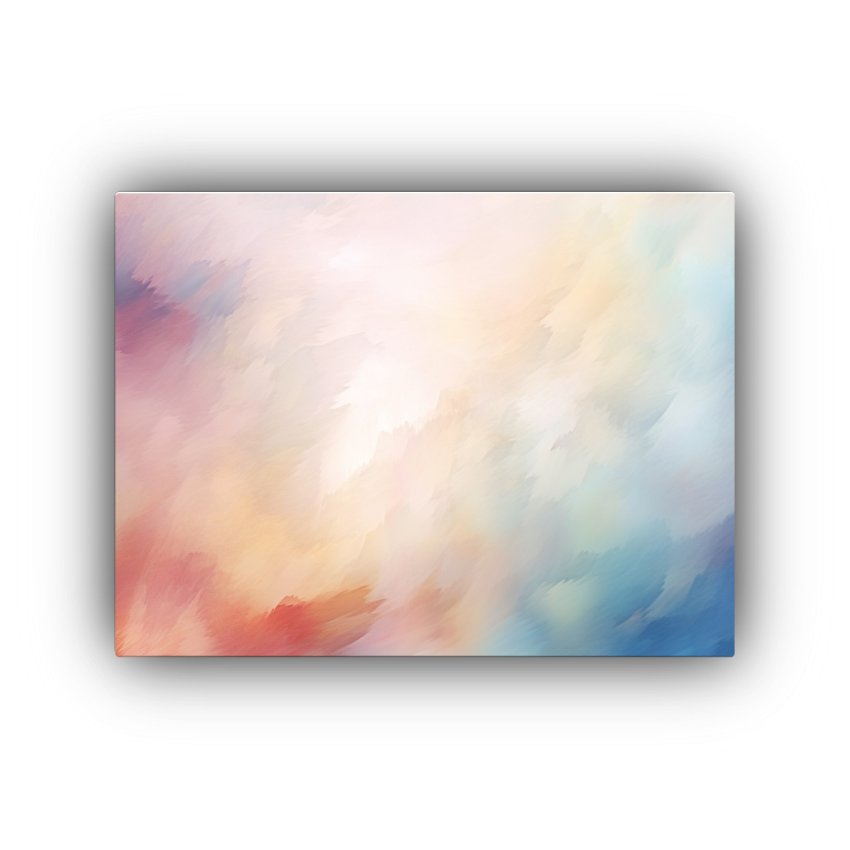 Cuadros Decorativos De Pared Con Textura Difuminada En Tonos Suaves ...