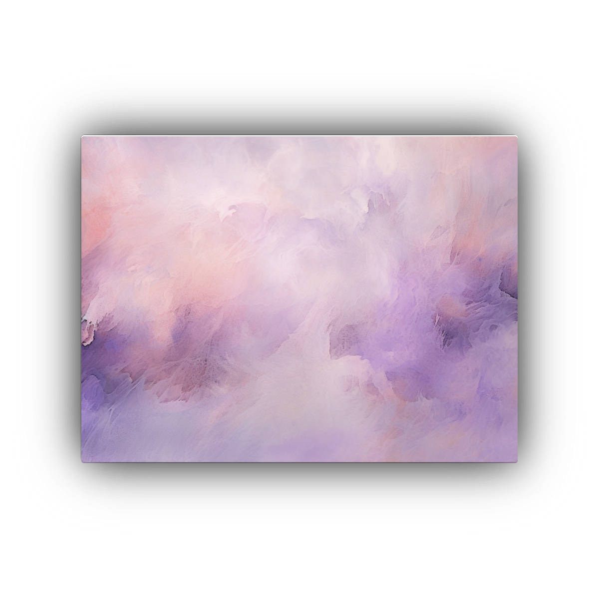 Cuadro Decorativo Textura De Arte Fino Púrpura Claro - DecoCuadros