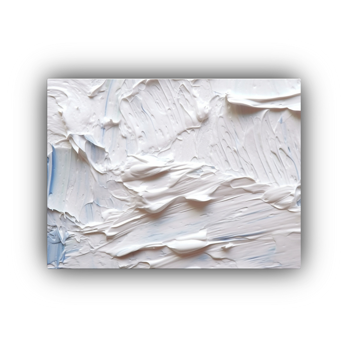 Cuadro Decorativo Textura Pop Art Blanco - DecoCuadros