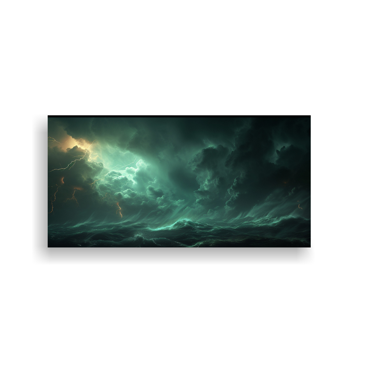 Cuadro Decorativo Arte Surrealista Ding Ding Storm - DecoCuadros