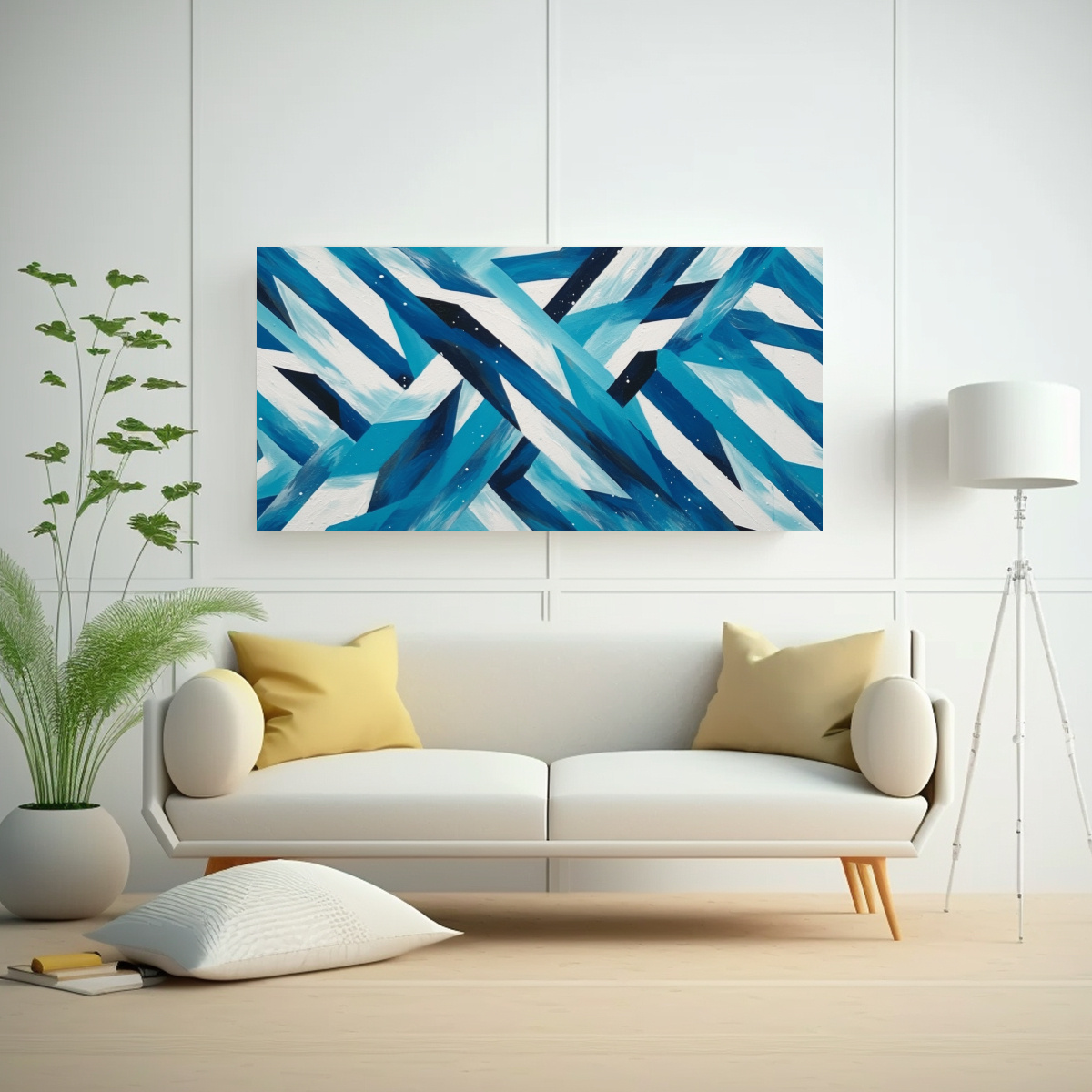 Cuadro En Lienzo De Fotografía De Shetland Pintado En Colores Saltire ...