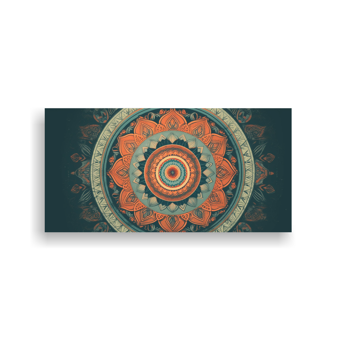 Cuadro Mandala Moderno En Tela Duradera - DecoCuadros