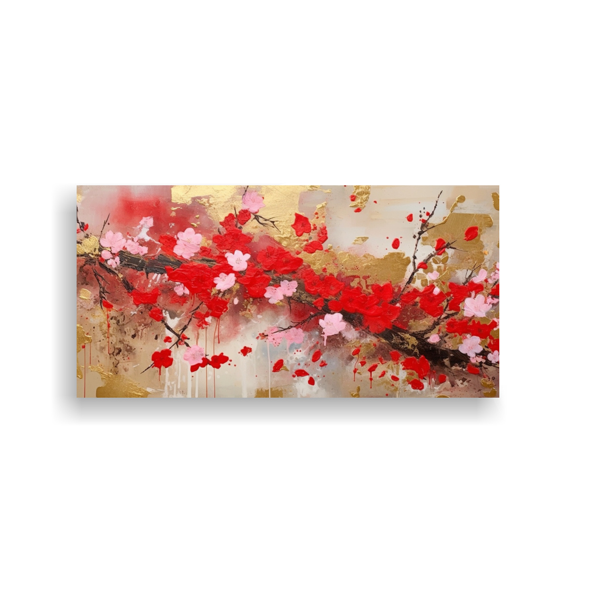 Cuadros Abstractos Japoneses En Relieve: Arte Acrylic Moderno - Decocuadros