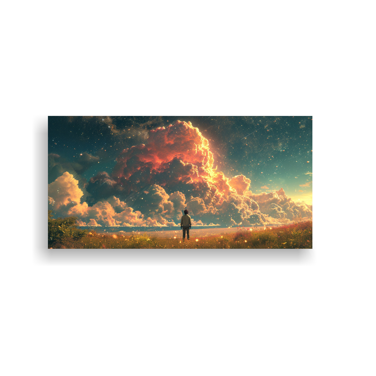 Cuadro Decorativo Acuarela Clásica Estilo Mágico Internet 21 - DecoCuadros