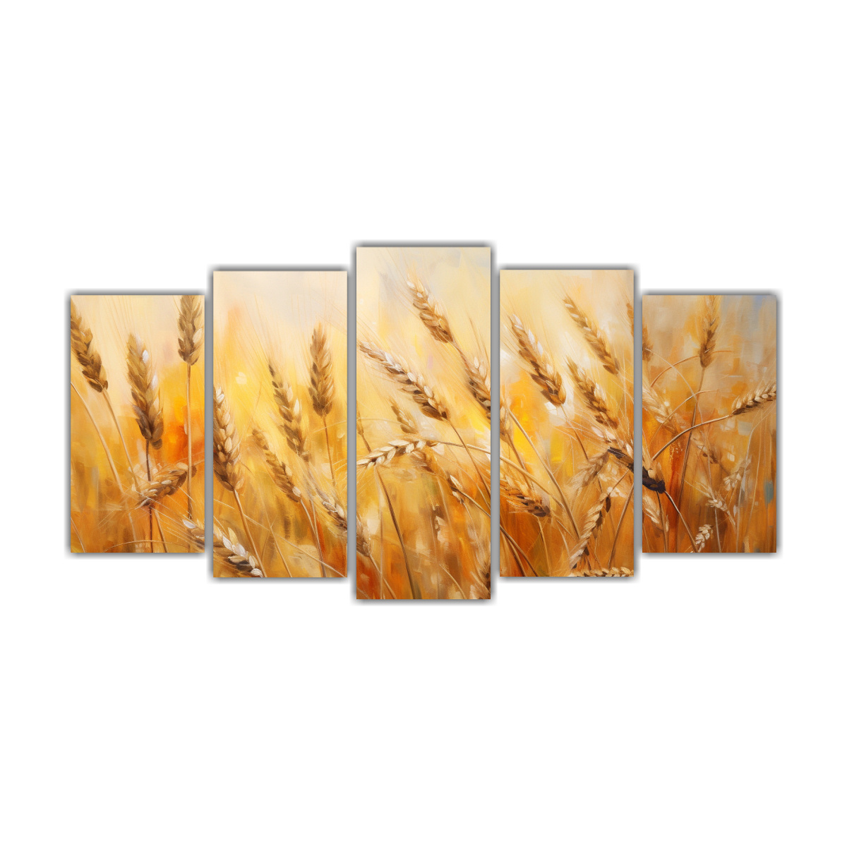 Cuadro Abstracto Detallado En Estilo Óleo Con Líneas Finas En Tela - DecoCuadros