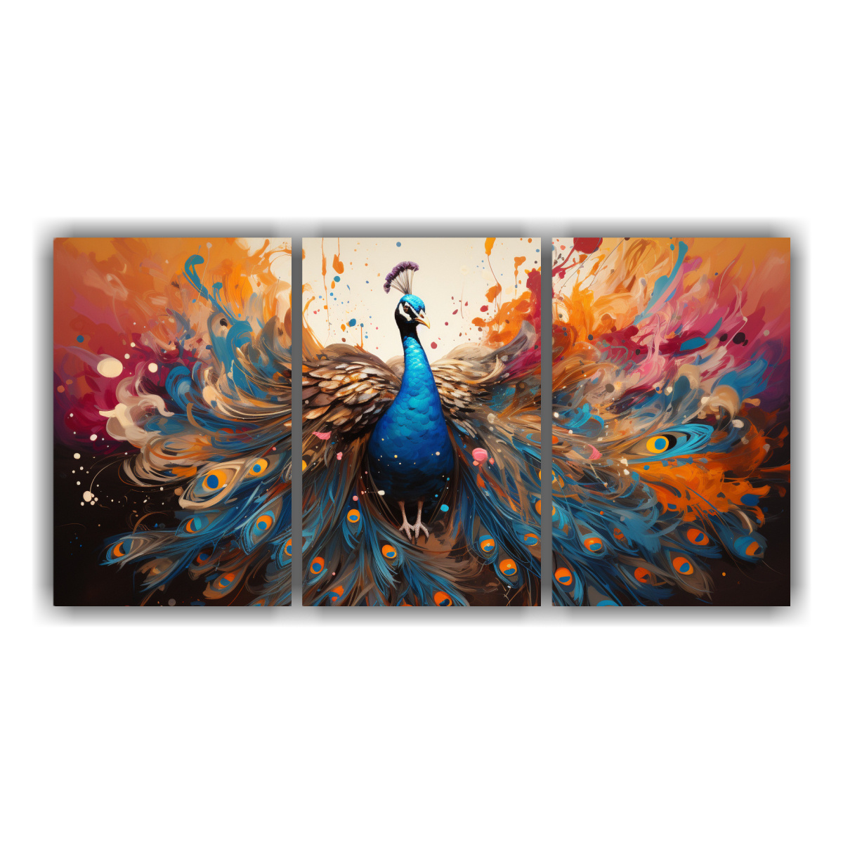 Cuadros Decorativos De Pared - Set 3 Artes De Pared Tema Originalidad A ...